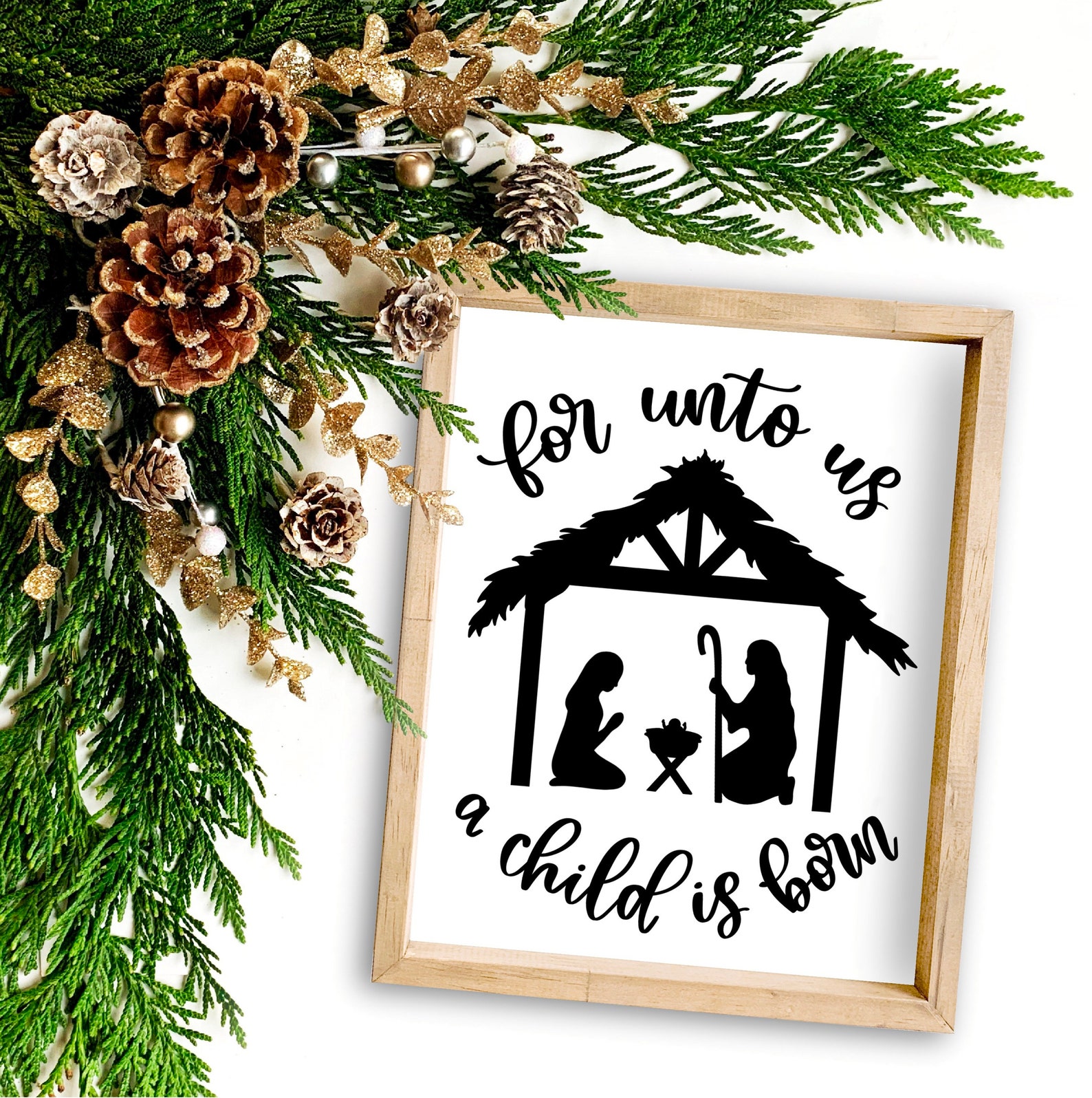 Christian Christmas Svg Christmas Svg Religious Christmas - Etsy
