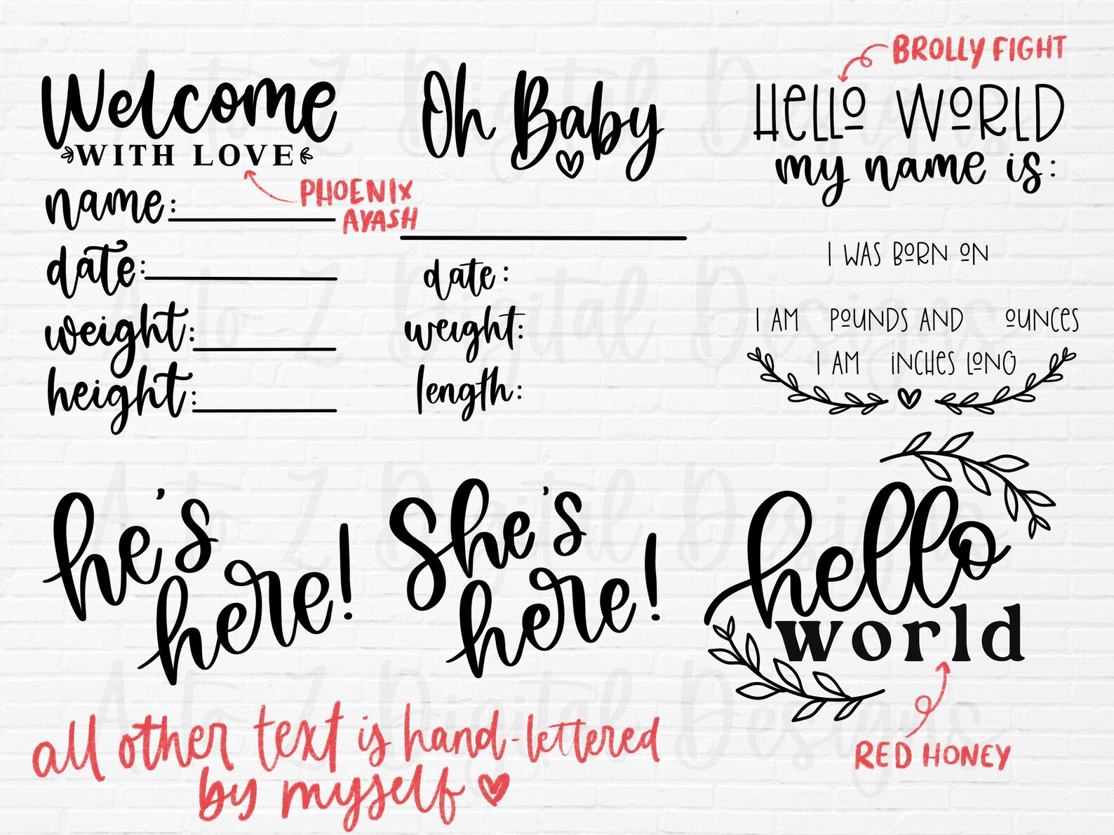 Baby Announcement Svg | Baby Stat Sign Svg | Hello World Svg | Welcome ...