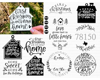 Off to Our New Home Keychain SVG Ai EPS Files Realtor Svg - Etsy