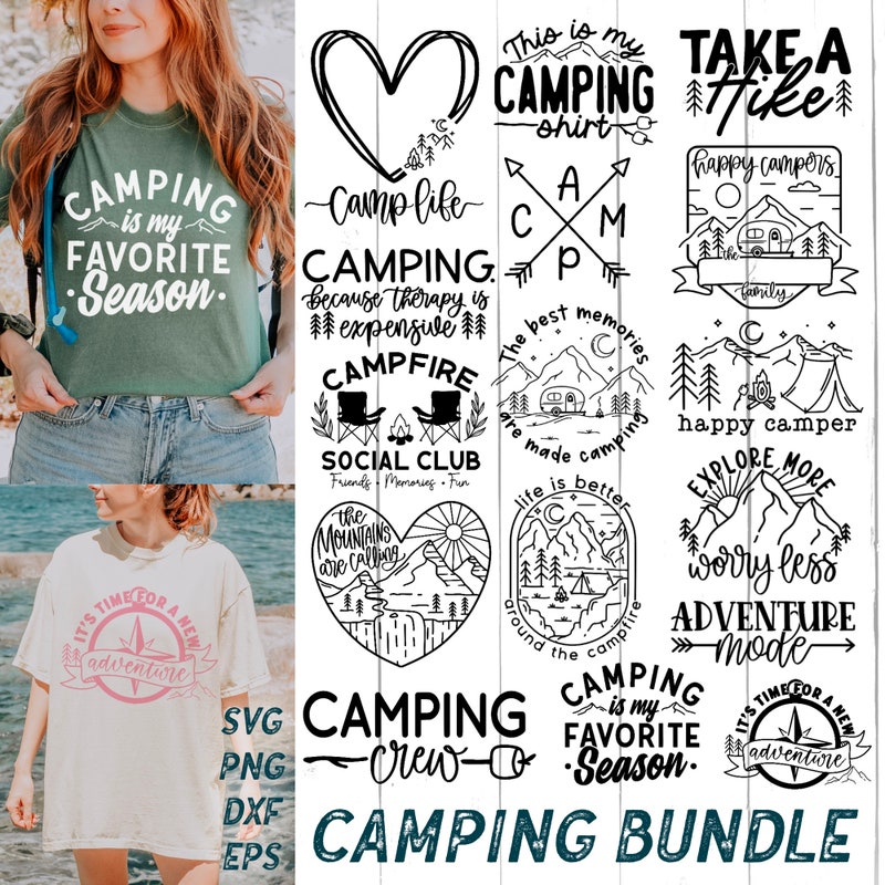 Camping Svg - Etsy