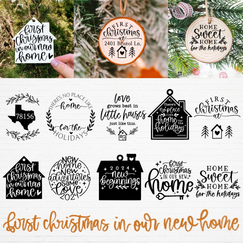 First Home Svg - Etsy