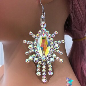 Dance Jewelry, Dance Earrings, Rhinestone Jewellery, Ballroom Jewelry ...