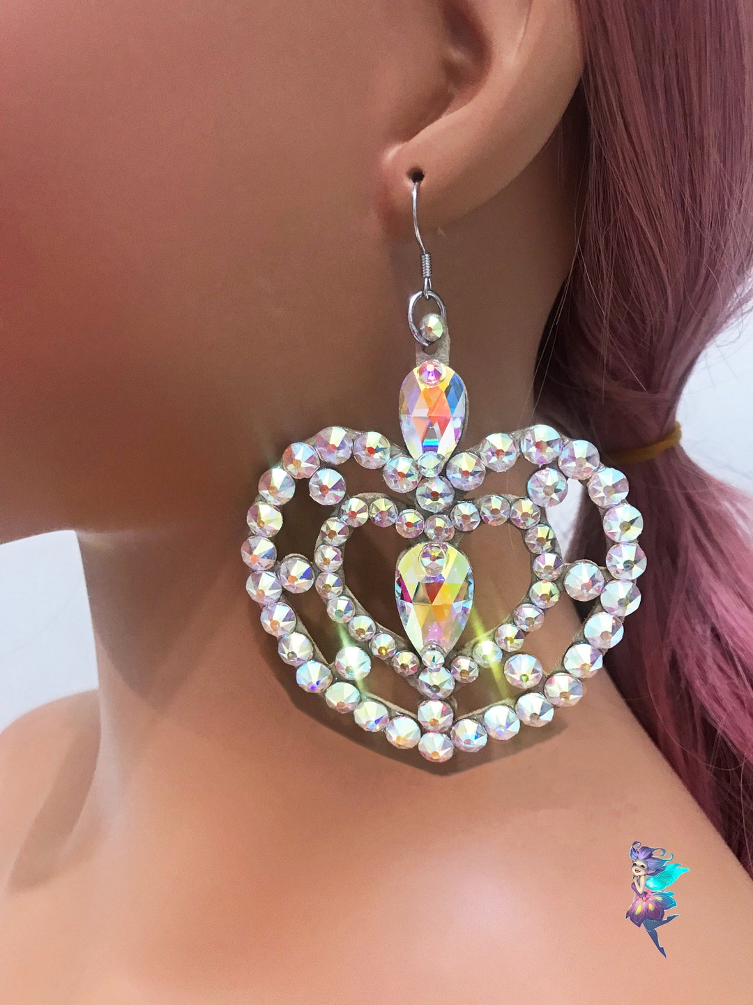 Dance Jewelry, Dance Earrings, Rhinestone Jewellery, Ballroom Jewelry ...