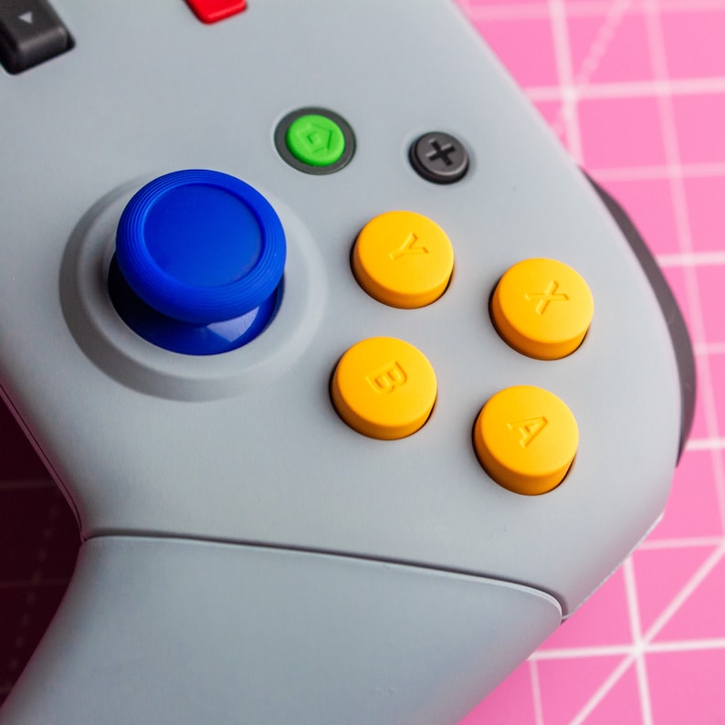 Nintendo Switch Pro Controller Grey N64 Style Retro Customized - Etsy