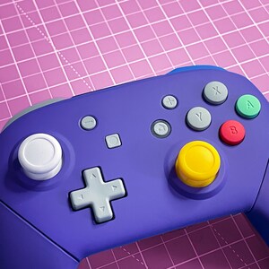 Nintendo Switch Pro Controller Mod Gamecube Retro Style Customized ...