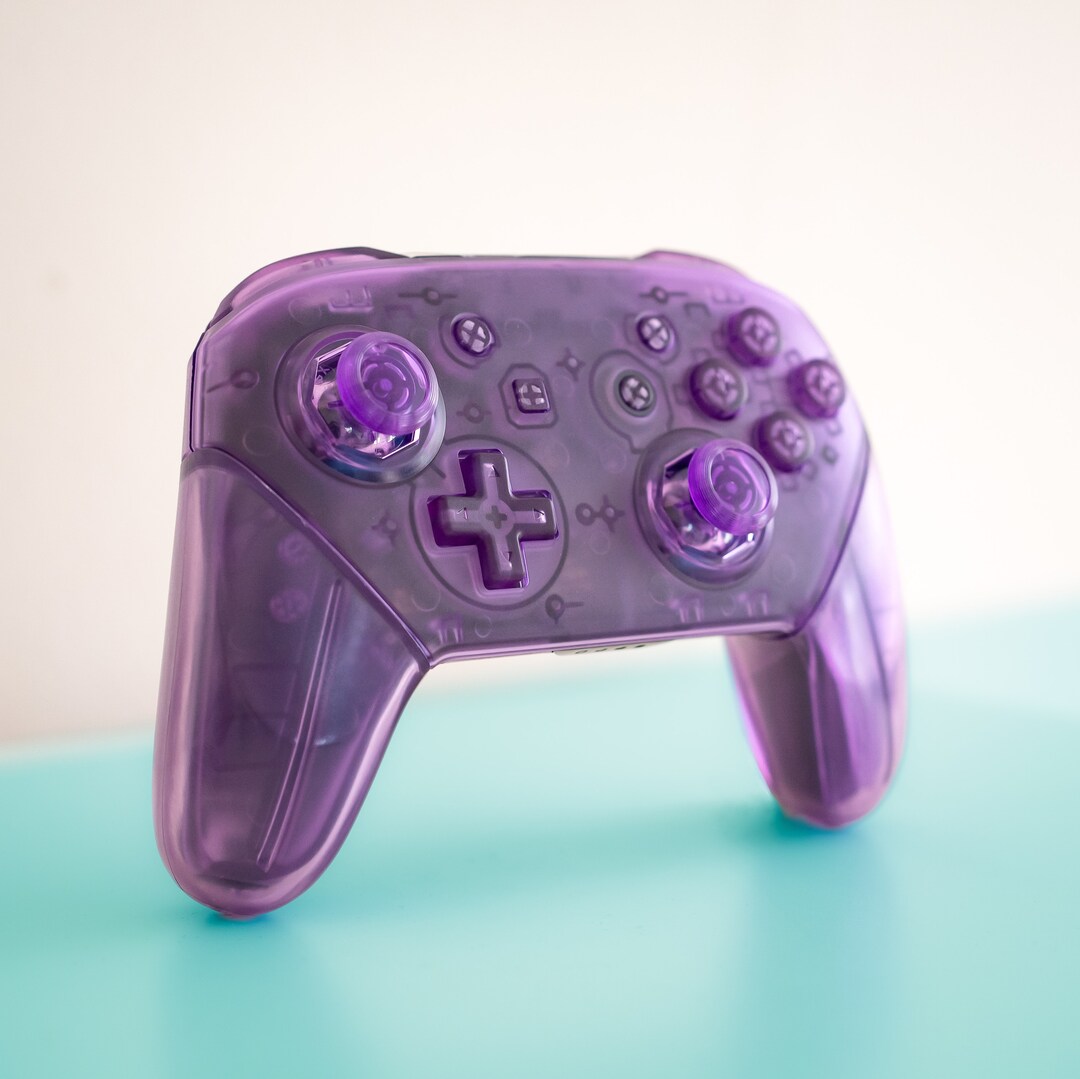 Nintendo Switch Atomic Purple Mono Pro Controller Mod Customized Controller - Etsy