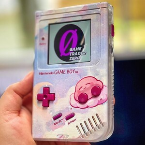 Kirby Inspired Custom Game Boy DMG With Backlit IPS Screen - Etsy