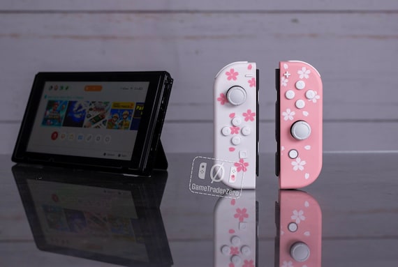 Custom JoyCon Controller Nintendo Switch Controller Mod Pink - Etsy
