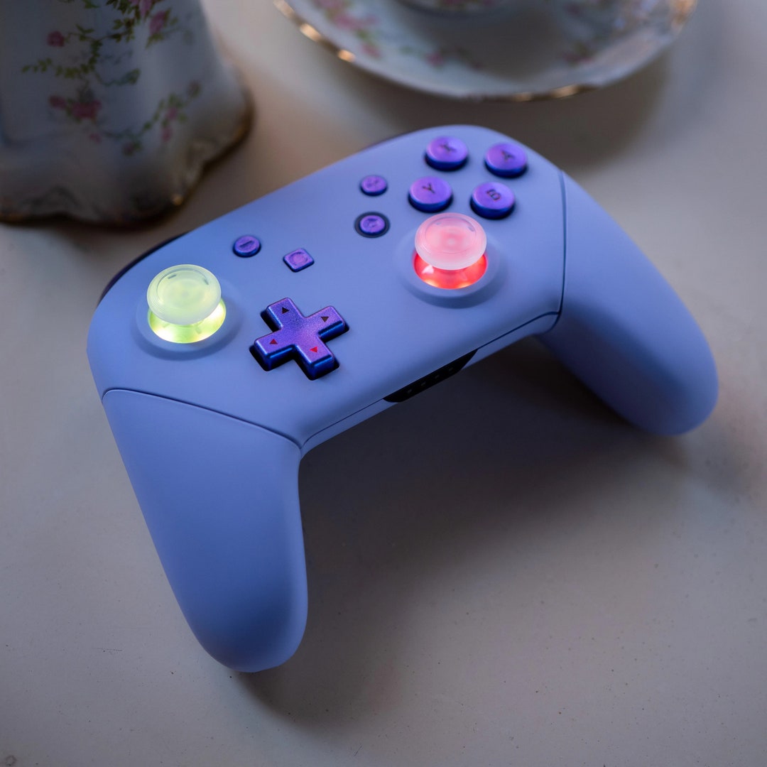 Violet Switch Pro-controller LED Mod With Chameleon Backlit Buttons - Etsy