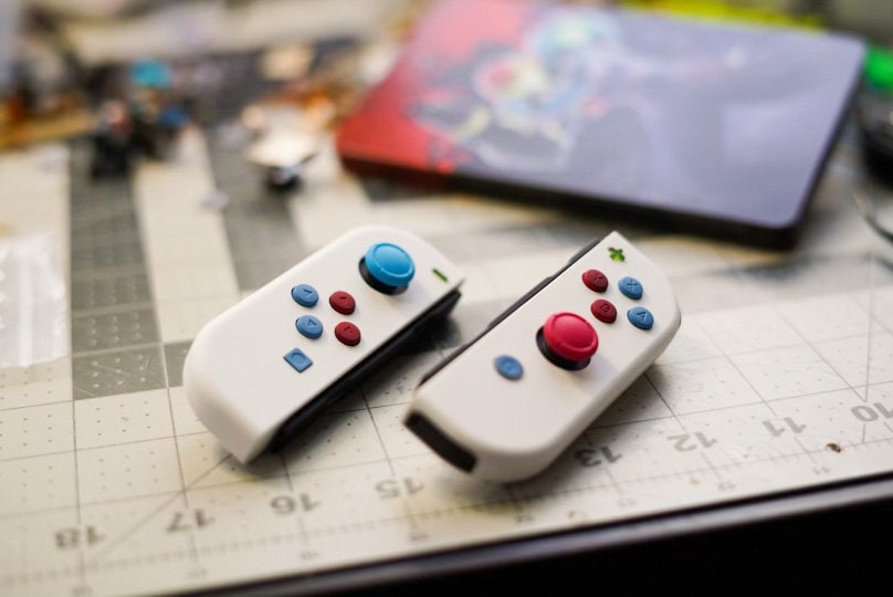 Metroid Joy-cons Nintendo Switch Special Edition Custom | Etsy