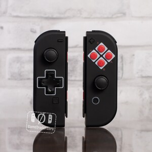 Custom Nintendo Switch Joy-con Controllers Retro NES D-pad - Etsy