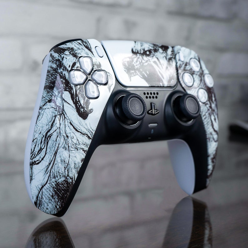 PS5 Controller Mod WILD WOLF Custom Wireless Controller - Etsy