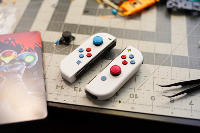 Metroid Joy-cons Nintendo Switch Special Edition Custom | Etsy