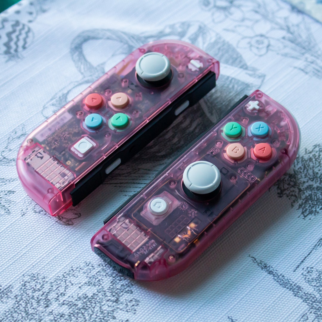 Pastel SNES Custom Joycons Nintendo Switch Joy-con Controller Mods ...