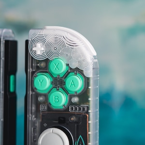 The Legend of Zelda Special Edition Clear Joy-cons Tears of the Kingdom ...