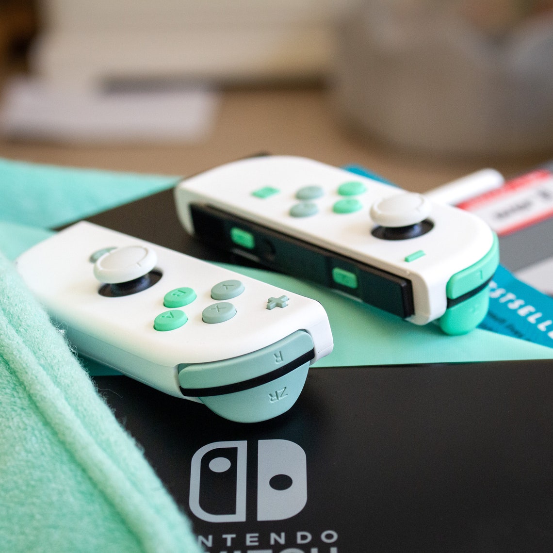 Custom Joycons Nintendo Switch Joy-con Controller Mods White - Etsy