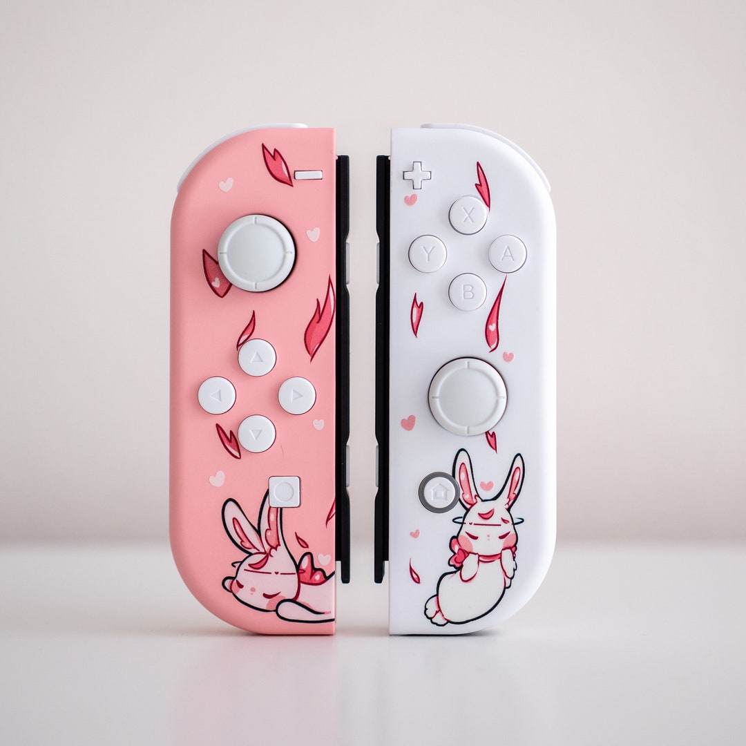 Custom Nintendo Switch Bunny Dreams Joy-cons by GTZ X Ilustrakarla ...