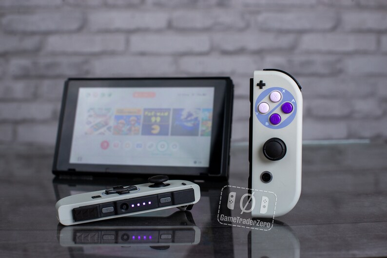 Custom Nintendo Switch Joy-con Controllers Retro SNES Super | Etsy
