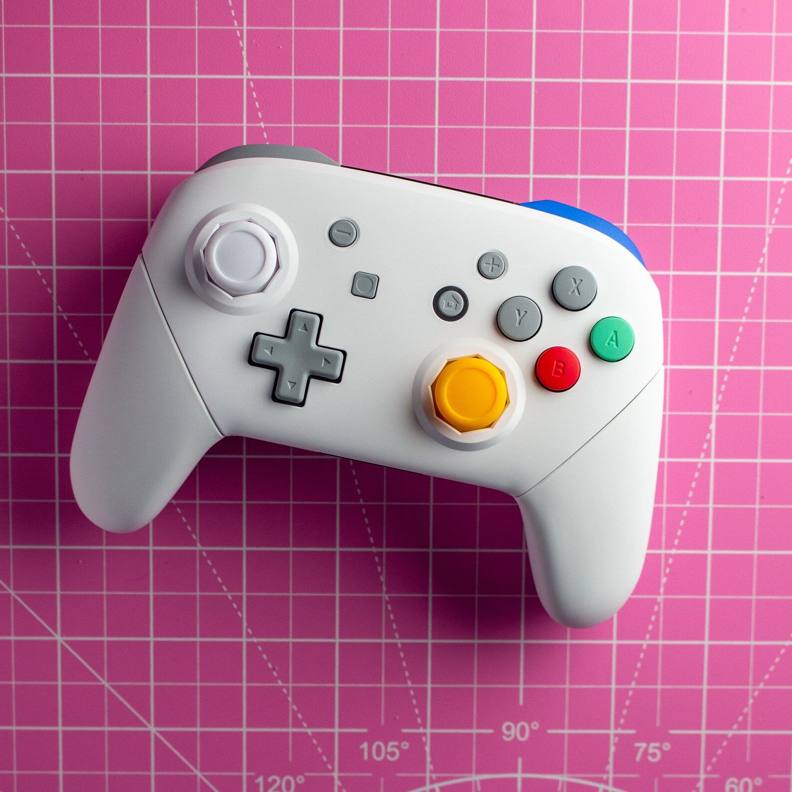 Nintendo Switch Pro Controller Mod White Gamecube Retro Style - Etsy
