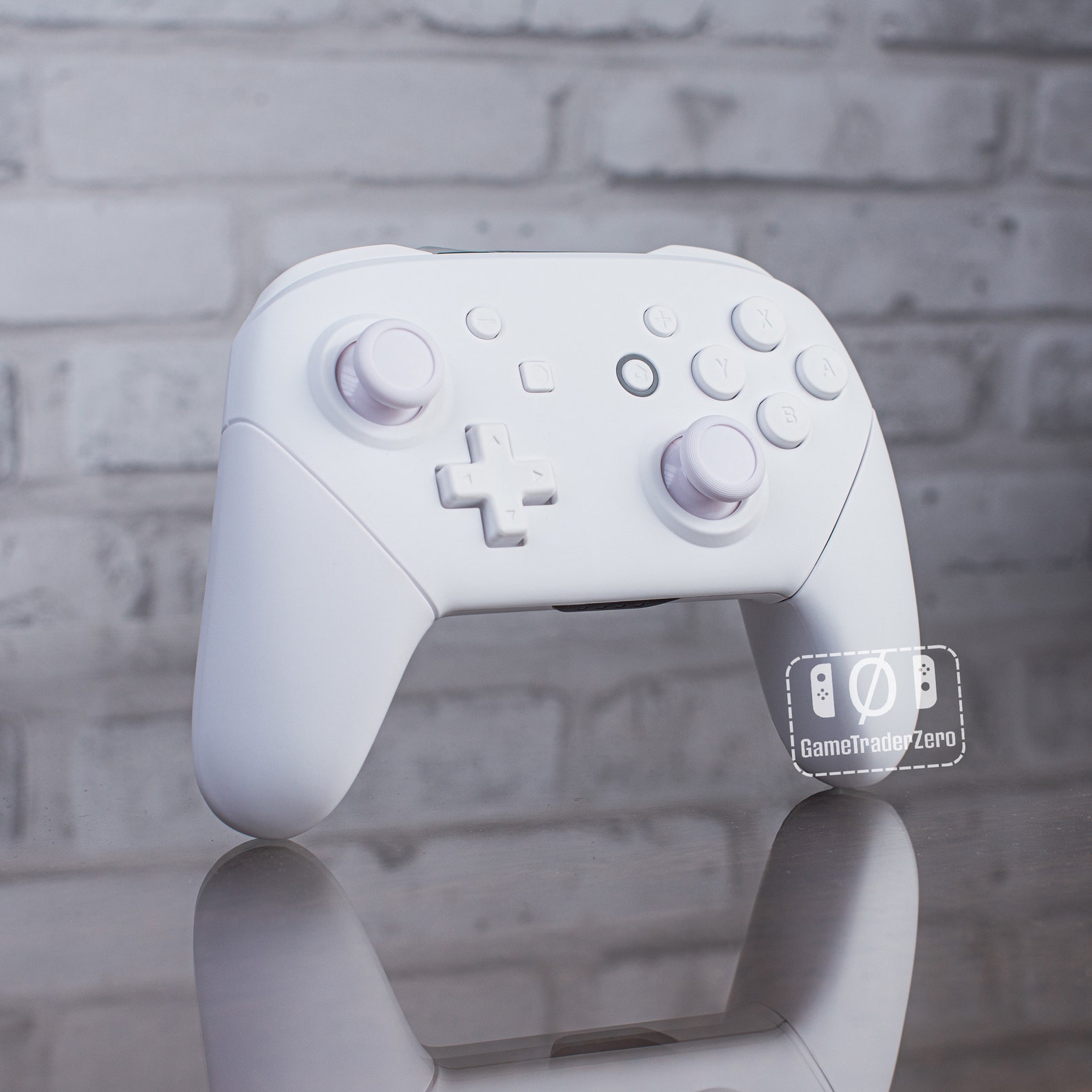 Nintendo Switch Pro Controller White on White Mod Minimalistic - Etsy