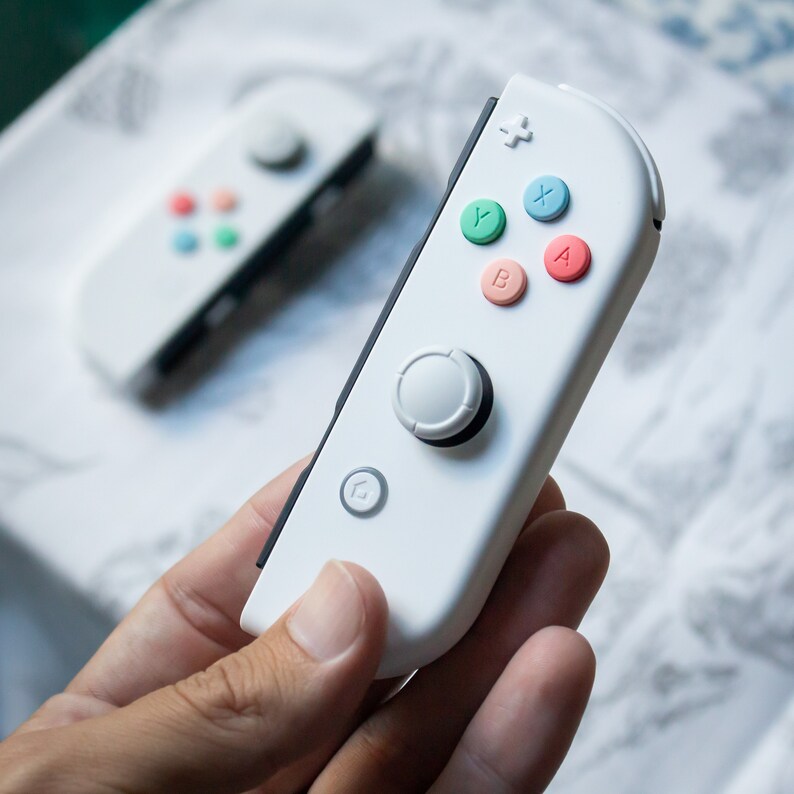Pastel SNES Custom Joycons Nintendo Switch Joy-con Controller - Etsy