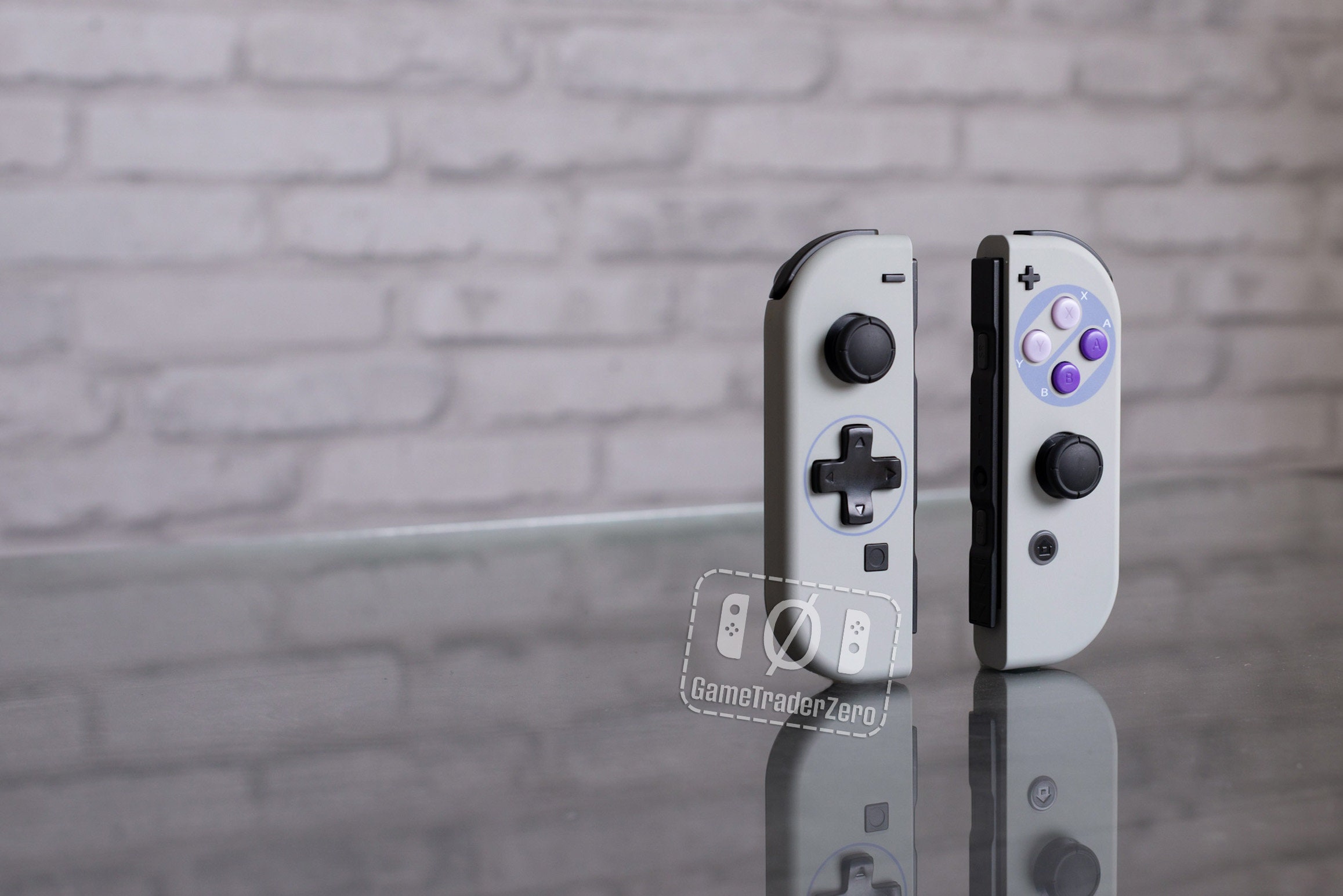 Custom Nintendo Switch Joy-con Controllers Retro SNES Super | Etsy
