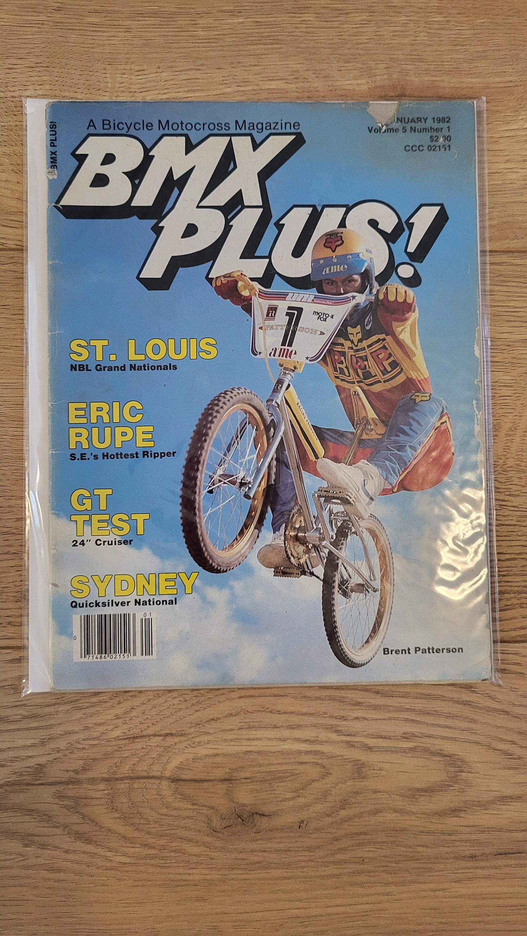 BMX PLUS 1982 January Magazine. Eric Rupe and More - Etsy