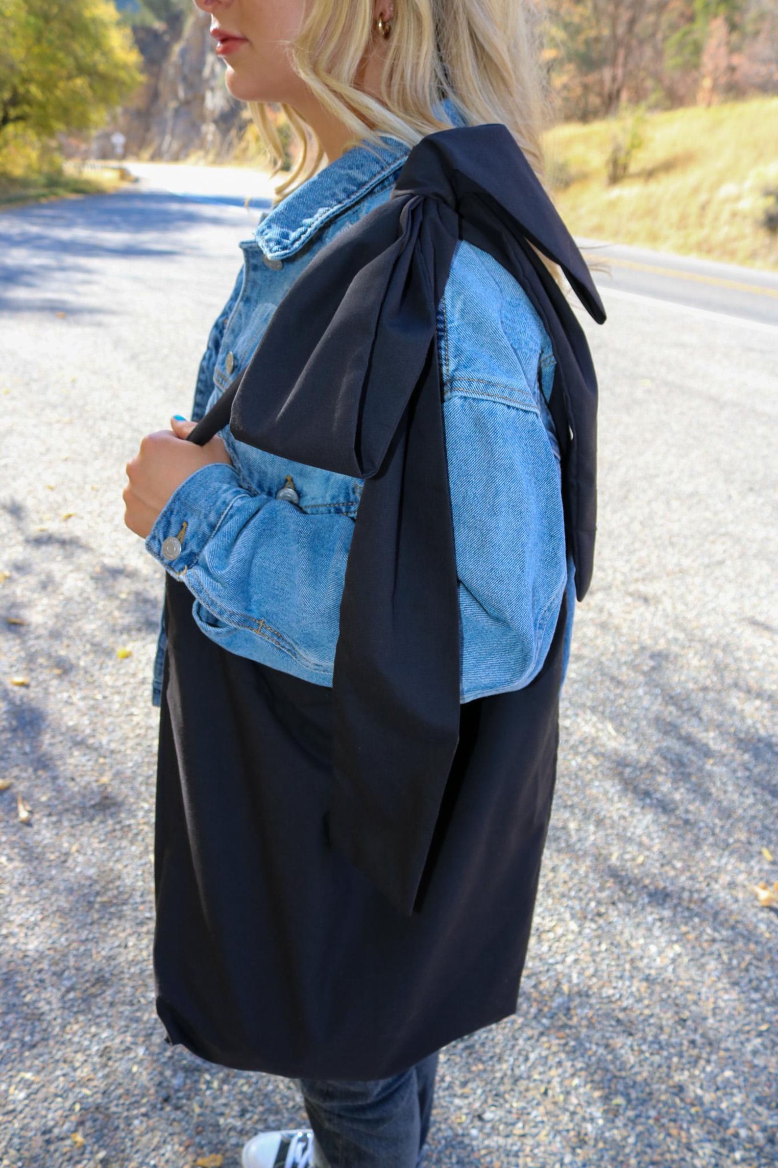 Bow Tote Bag, Bow Strap Tote Bag - Etsy