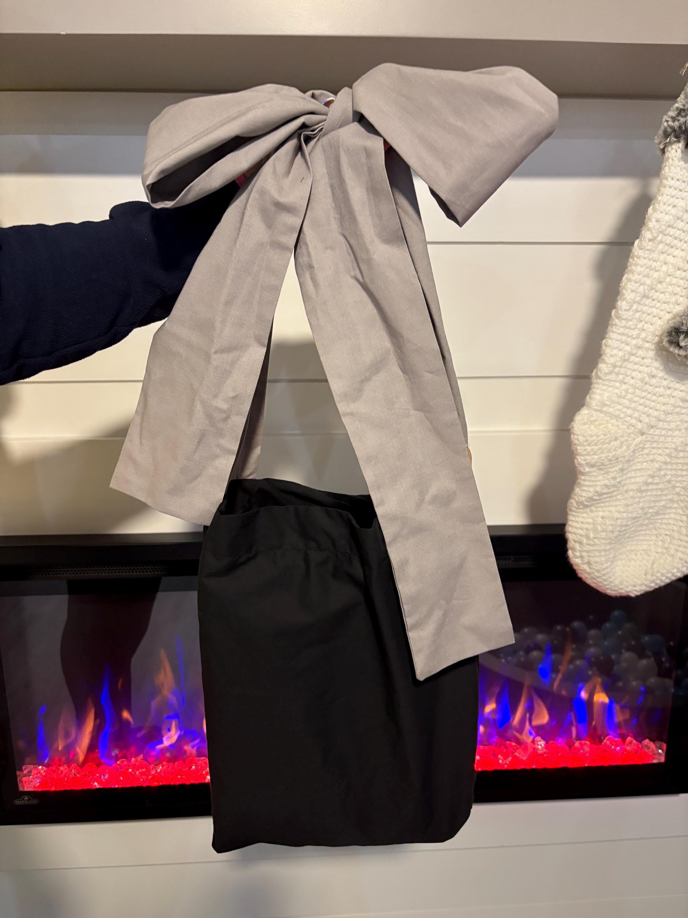 Bow Tote Bag, Bow Strap Tote Bag - Etsy