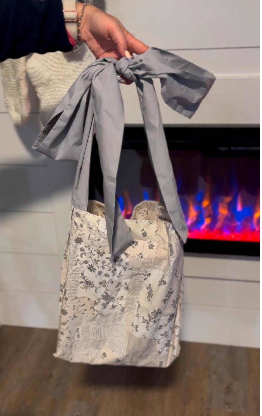 Bow Tote Bag, Bow Strap Tote Bag - Etsy