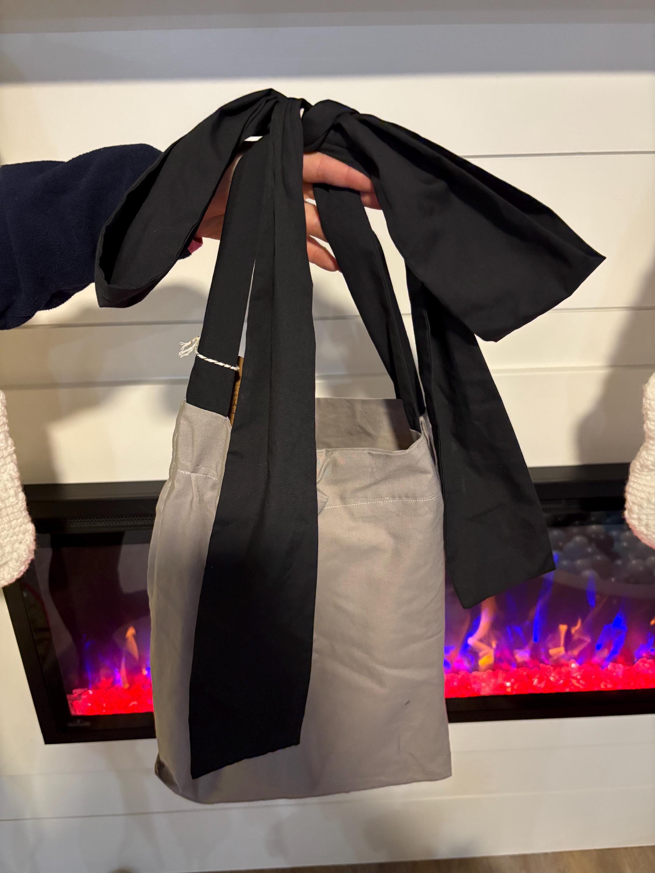 Bow Tote Bag, Bow Strap Tote Bag - Etsy