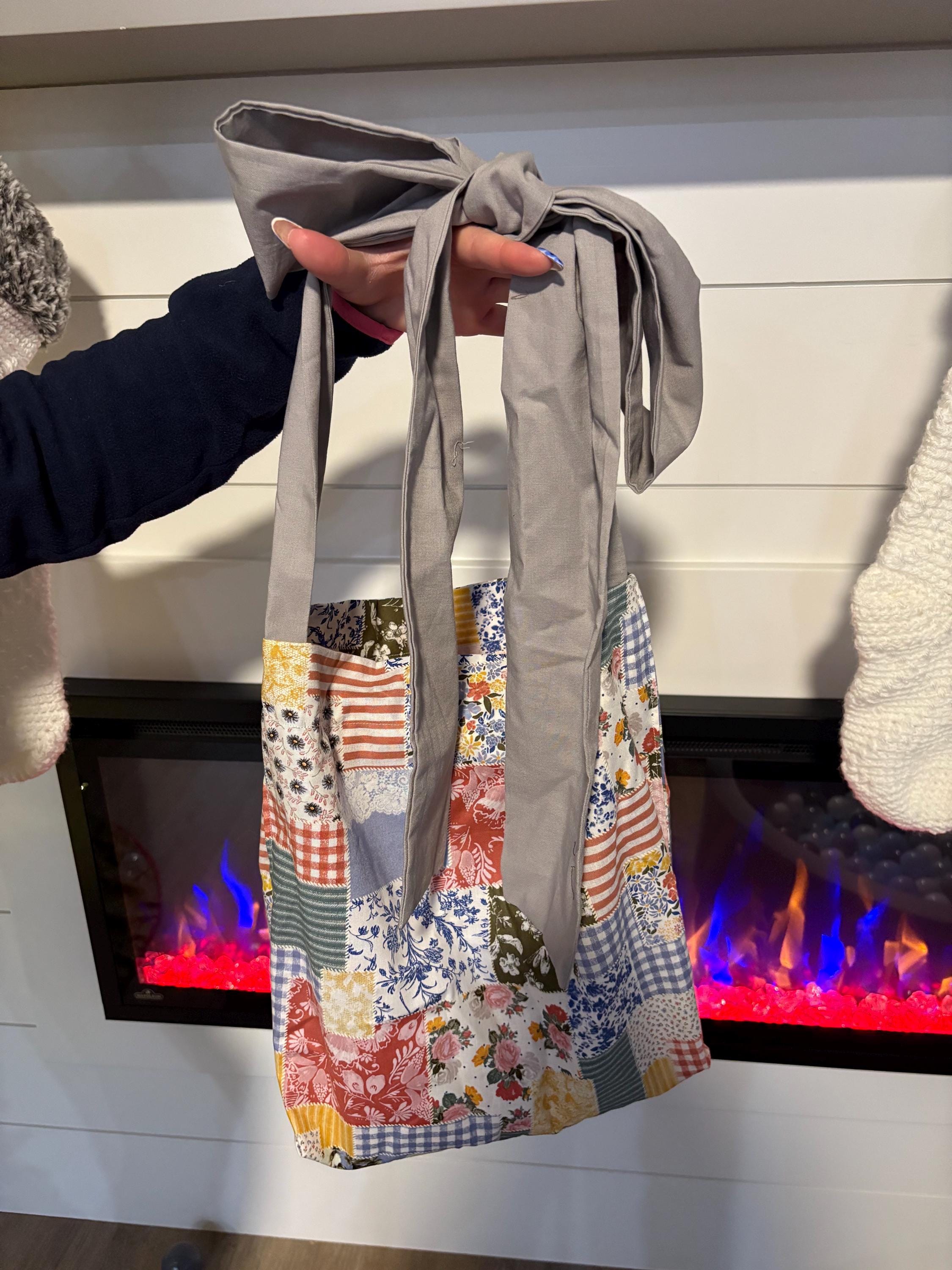 Bow Tote Bag, Bow Strap Tote Bag - Etsy