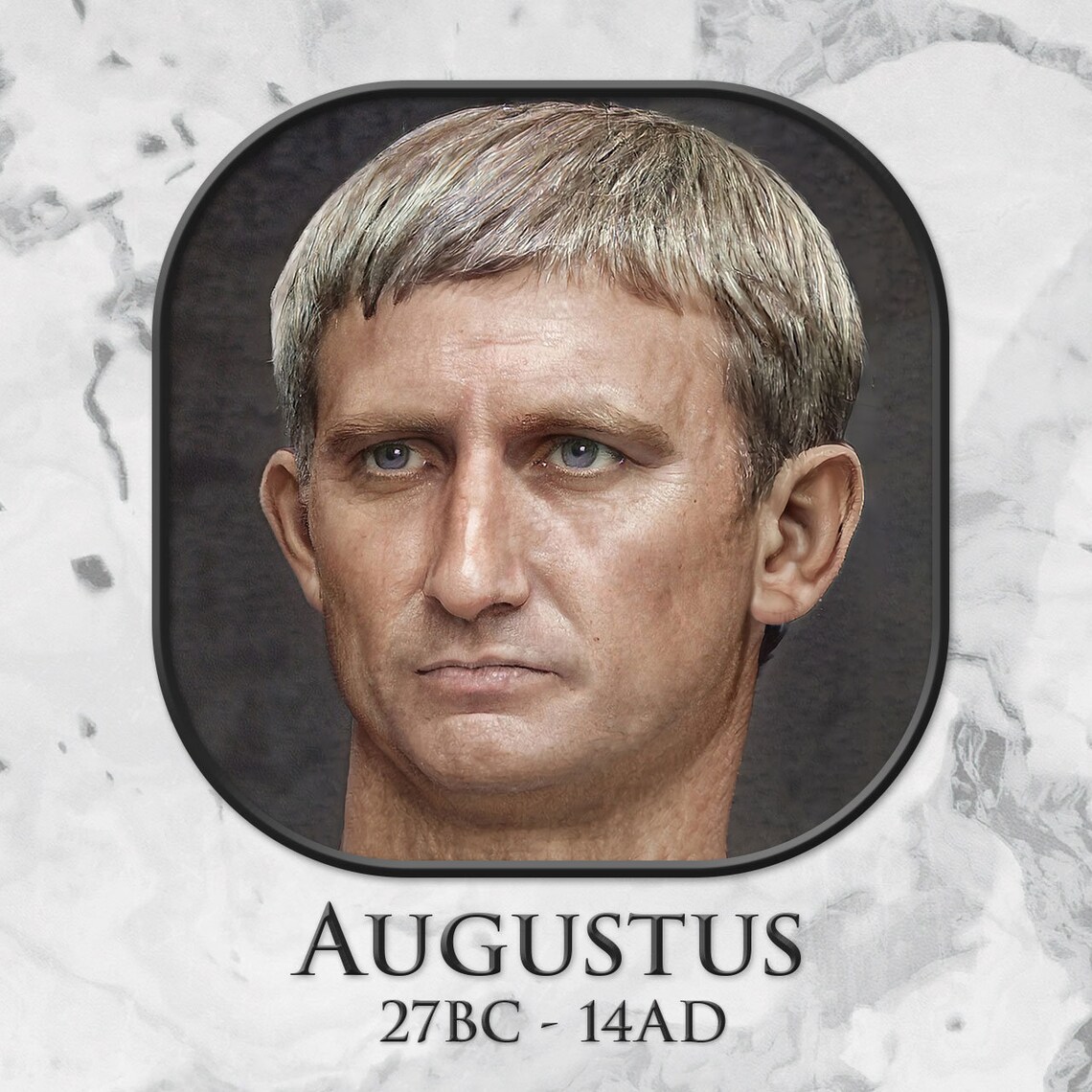 Print 16x20 Roman Emperors the Principate Choose Language - Etsy