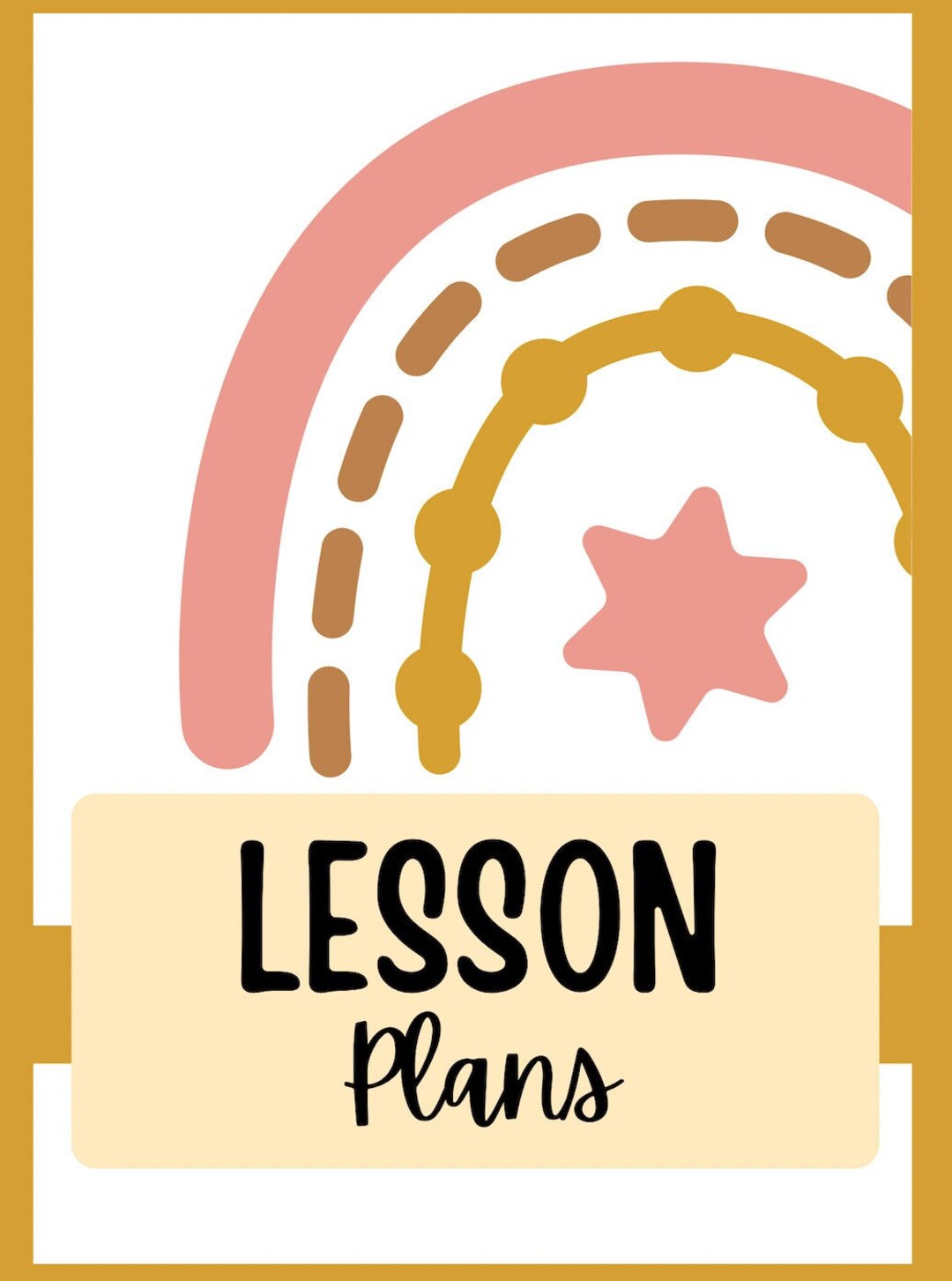 Bohemian Style Binder Covers for Teachers - Etsy