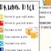 Drunk Dice & Drunk Rules Bundle Printable Party Games Virtual | Etsy
