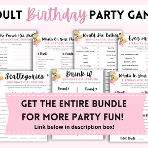 Adult Birthday Games, What's on Your Phone Game, Adult Birthday Party ...