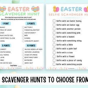 Easter Games Bundle, Easter Games Kids, Easter Activities, Easter Games ...