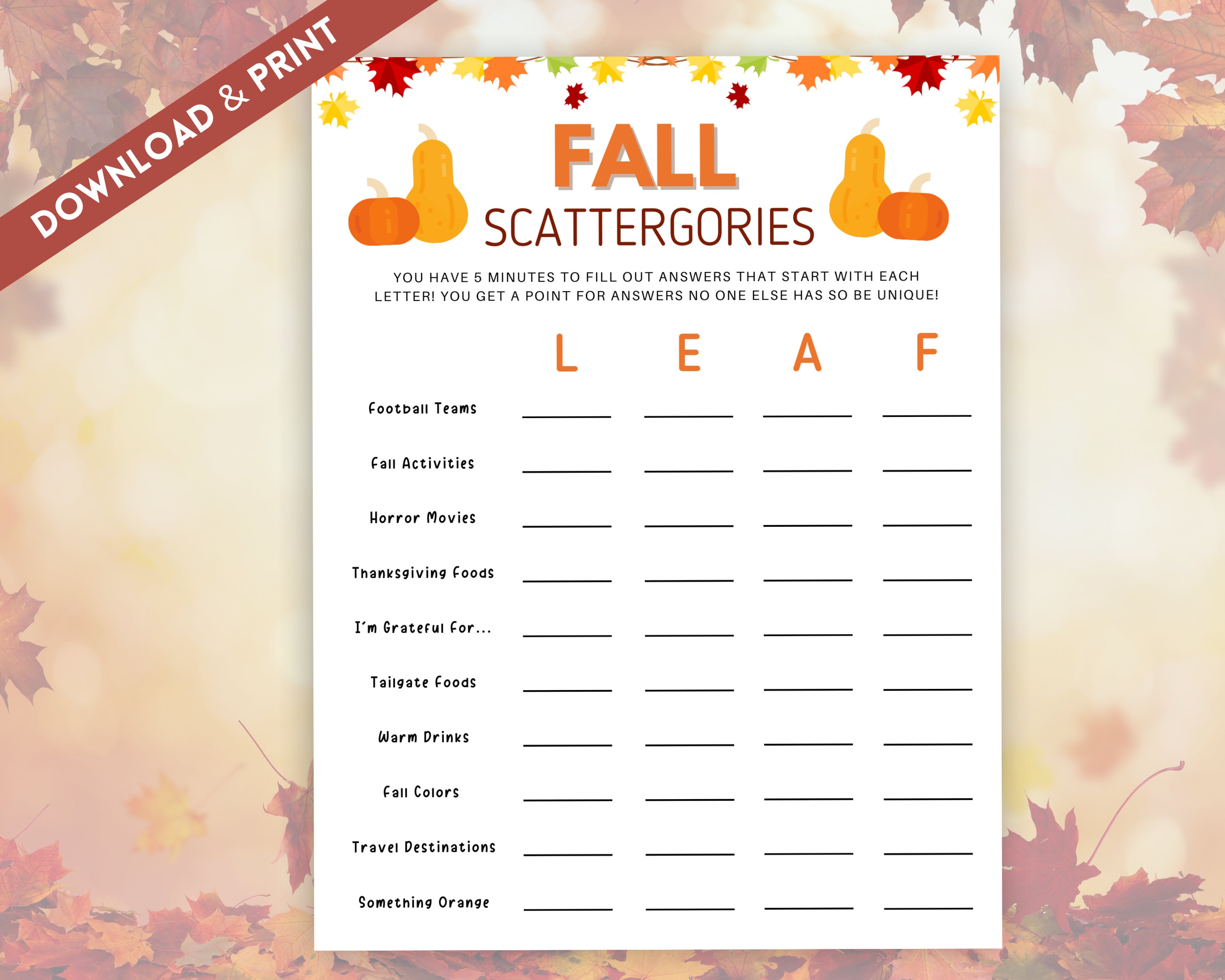 Fall Scattergories Fall Themed Games Fun Games for Kids and - Etsy Ireland fall-scattergories-fall-themed-games-fun-games-for-kids-and-etsy-ireland