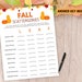 Fall Scattergories, Fall Themed Games, Fun Games for Kids and Adults ...
