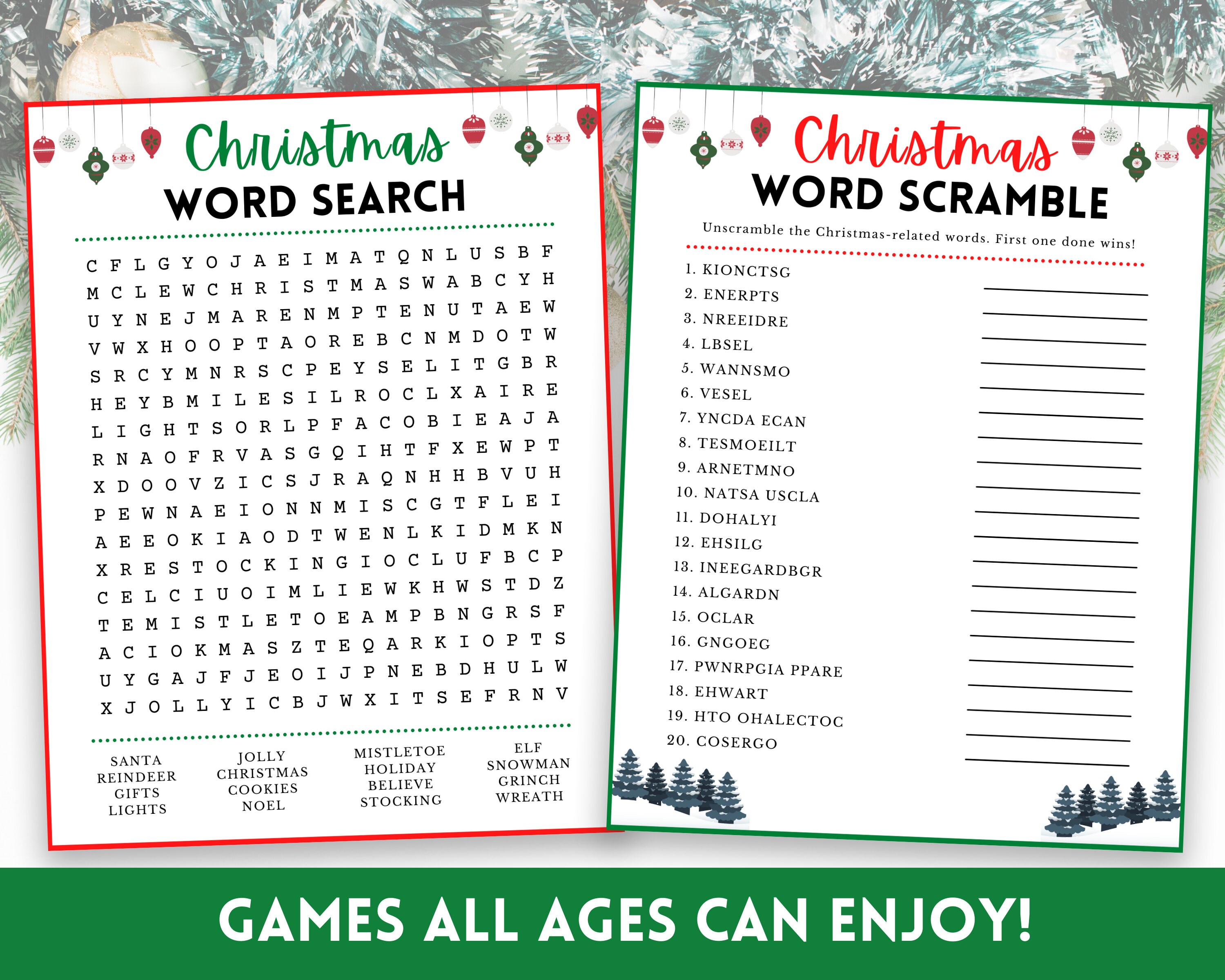 Christmas Trivia Game Bundle Christmas Party Games Christmas - Etsy