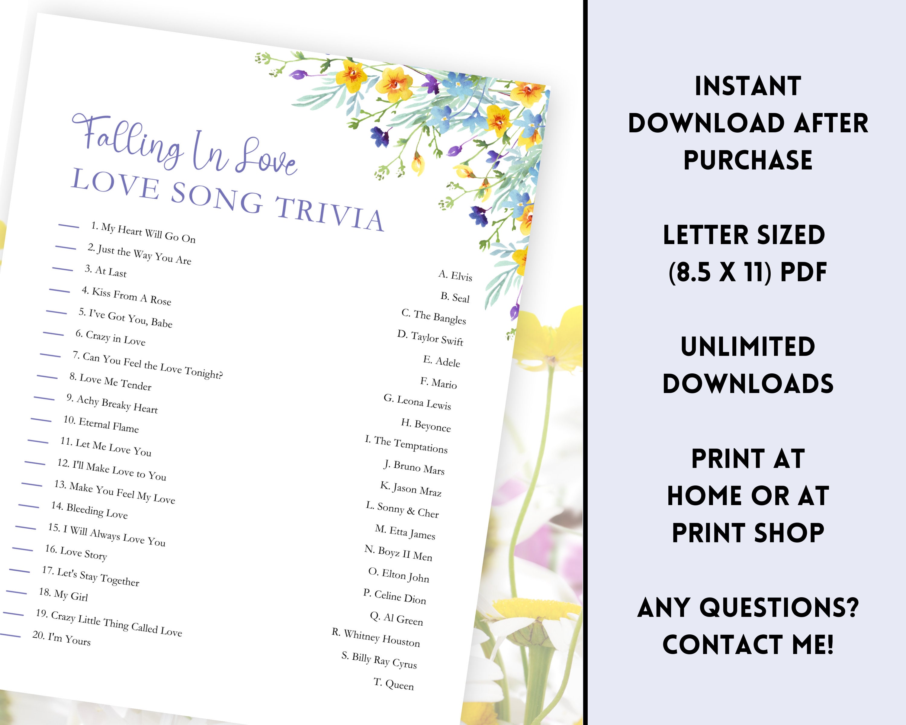 Joint Wedding Shower Games Bundle Couple's Shower Games - Etsy