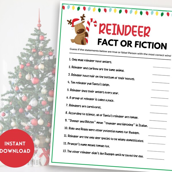 Reindeer Party - Etsy