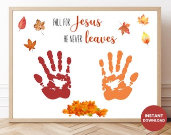 Pumpkin Gospel Handprint Art, Pumpkin Gospel Printable, Fall Craft ...