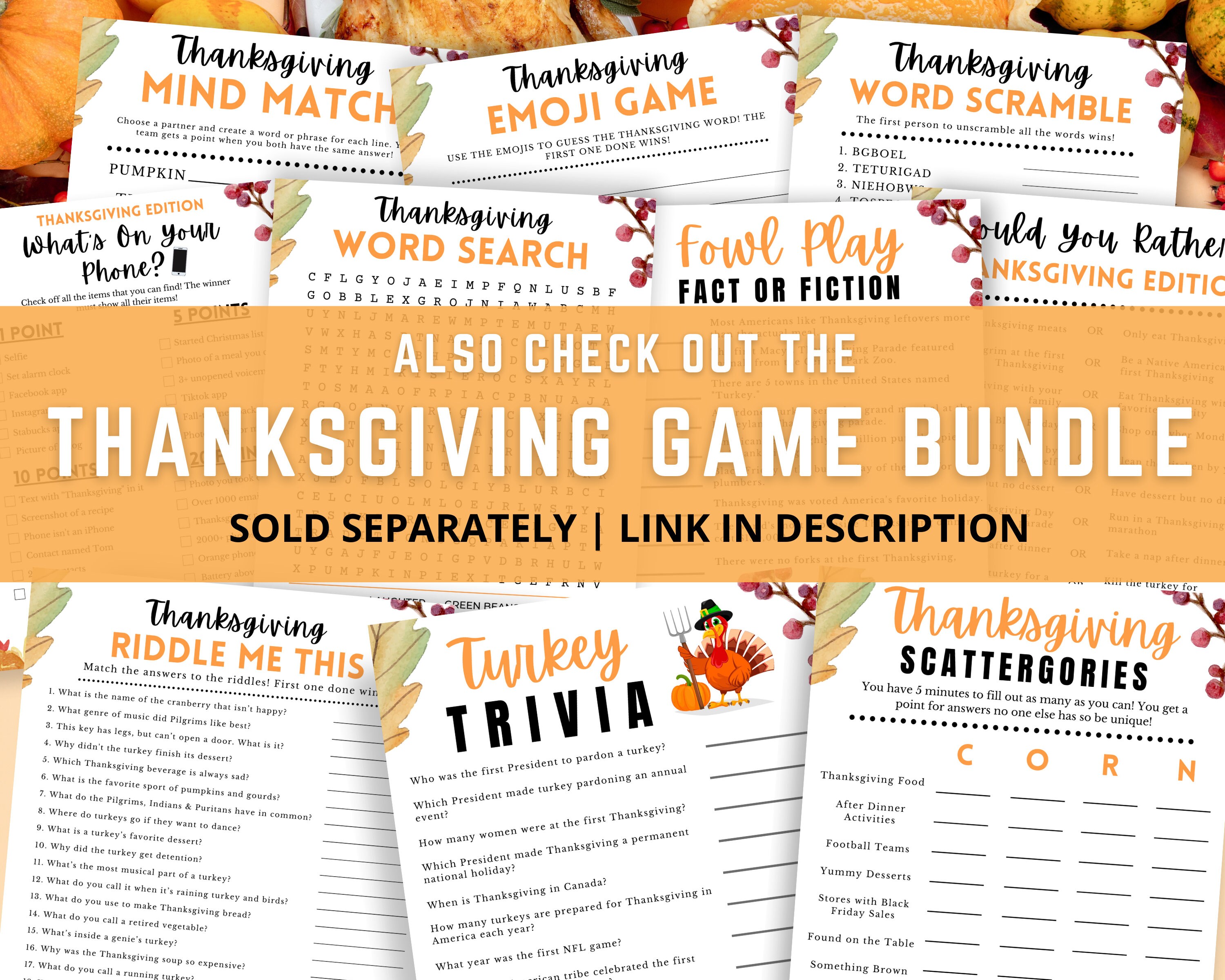 Fall This or That, Fall Party Game Printable, Fun Game for Kids and ...