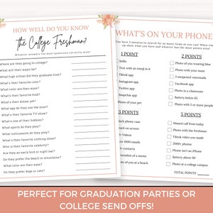 College Going Away Party Games, College Trunk Party Games, College Send ...