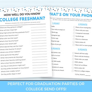 College Trunk Party Games, College Going Away Party Games, College Send ...