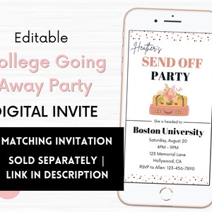 College Going Away Party Games, College Trunk Party Games, College Send ...