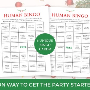 Christmas Icebreakers, Christmas Games for Adults, Holiday Party Games ...