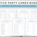 Office Party Games Bundle Work Party Games Team Building - Etsy