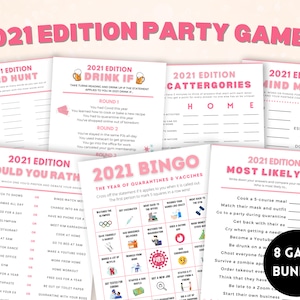New Years Eve Party Games End of Year Games New Years Party - Etsy